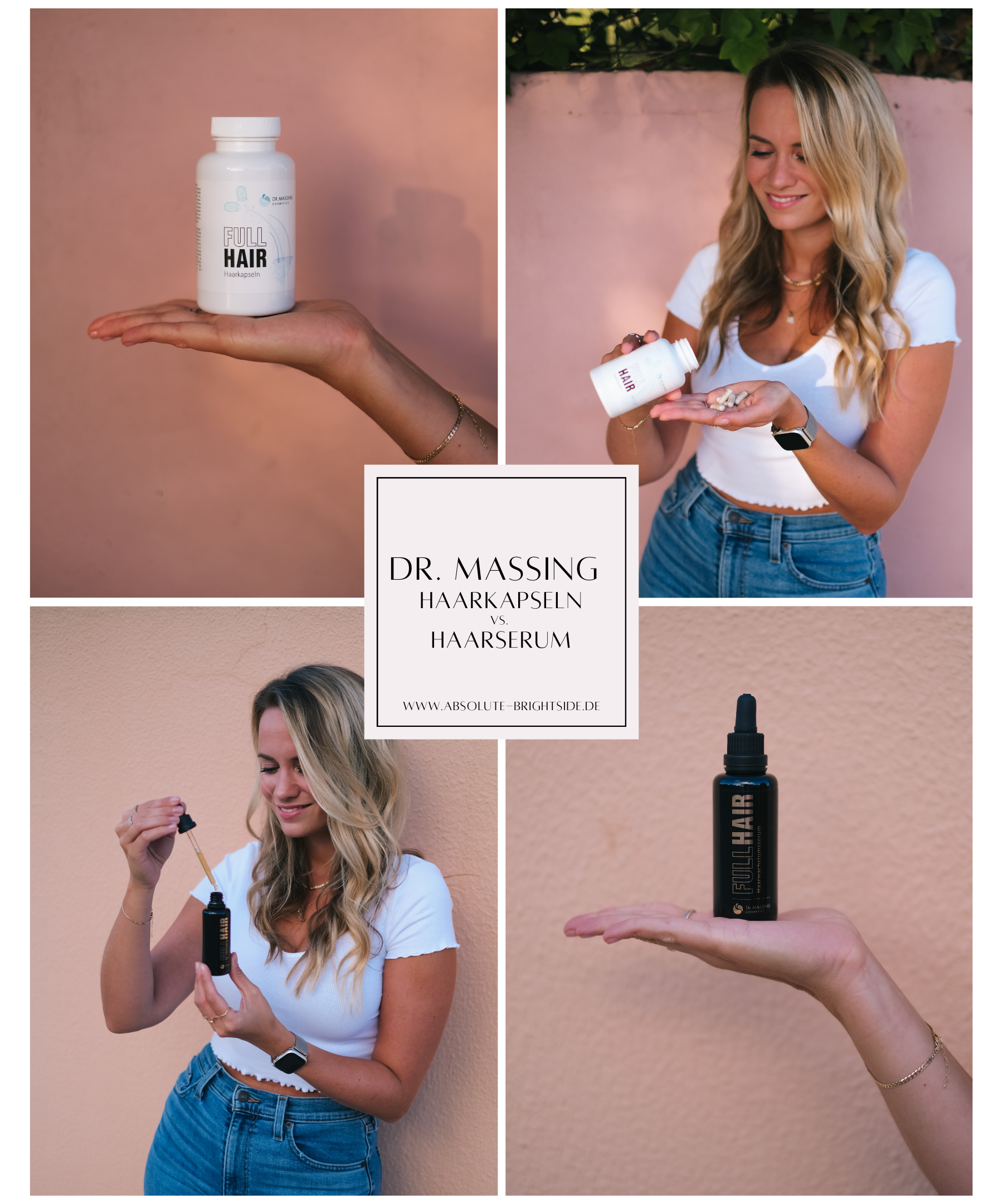 FullHair Haarserum vs. Haarkapseln - Der Dr. Massing Vergleich